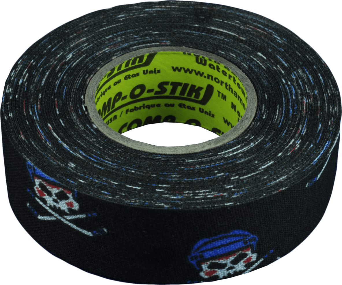Hockey Skull and Bone printed tape | North American Tapes