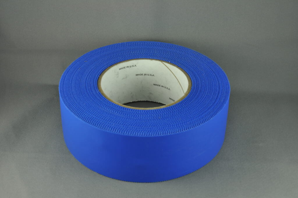 Industrial 636 Blue Polyflex w-pinked edges | North American Tapes